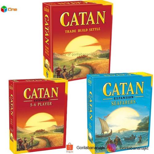 Jual CATAN BOARDGAME MAINAN GAMEBOARD CATAN - EXT 5-6 Play - Jakarta ...