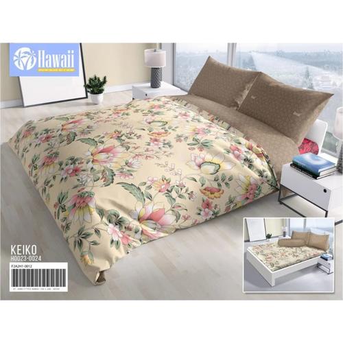 Jual SPREI HAWAII KEIKO QUEEN 160 No.2 SEPRAI VINTAGE KEMBANG BUNGA ...