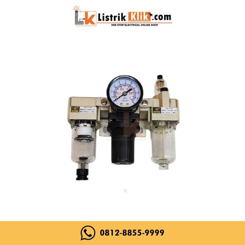 Jual STNC Filter Regulator Lubricator TC2000-02D Auto Drain Drat 1/4 ...