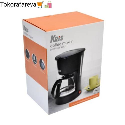 Jual Kris coffee maker 600 ml 550w pembuat kopi - Hitam, 750ml - Hitam ...