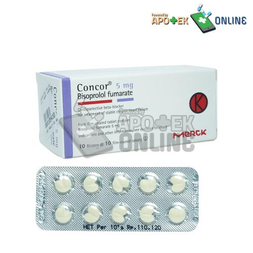 Jual CONCOR 5 MG 1 BLISTER ISI 10 TABLET - Kota Bandung - Apotek Cicadas Farma Cibeunying Kidul ...