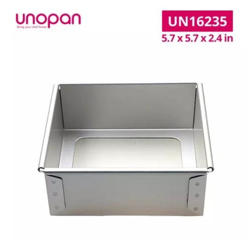 Jual Unopan UN16235 - 15cm Square Cake Pan Anodized Bongpas Bongkar ...