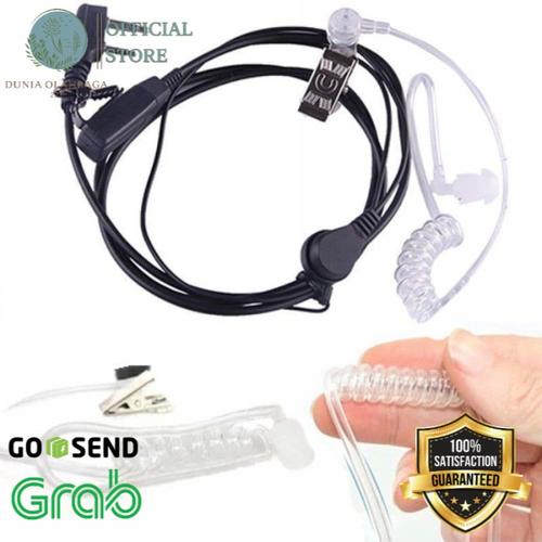 Jual DO Earphone HT FBI Headset PTT HT Handsfree PTT HT FBI Acoustic ...