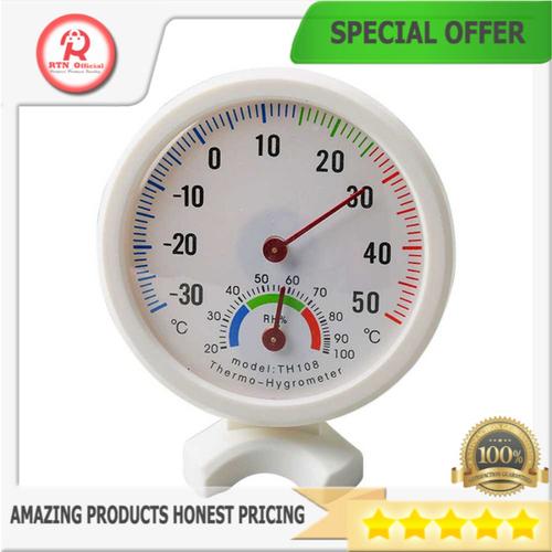 Jual Alat Ukur Suhu Ruangan Analog Hygrometer Temperature Humidity ...