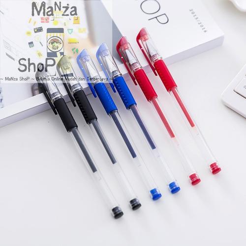 Jual Pulpen Gel Ink TERMURAH Pena Kantor Sekolah Pena Pen Tinta jel ...