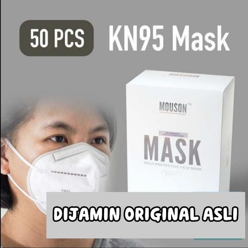 Jual MASKER KN95 MOUSON ISI 50 - PUTIH - KN95 MOU BOX/50 - Kota ...