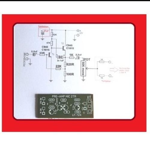 Jual PCB Preamp Mic 2 Transistor - Jakarta Barat - Nivico shop | Tokopedia