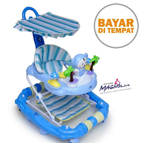 Promo Baby Walker Spacebaby Roda Dorongan Bayi Belajar Jalan Anak Apolo ...