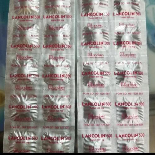Jual Lancolin 500mg Per Strip @10, Citicolin, Citicoline, Suplemen ...