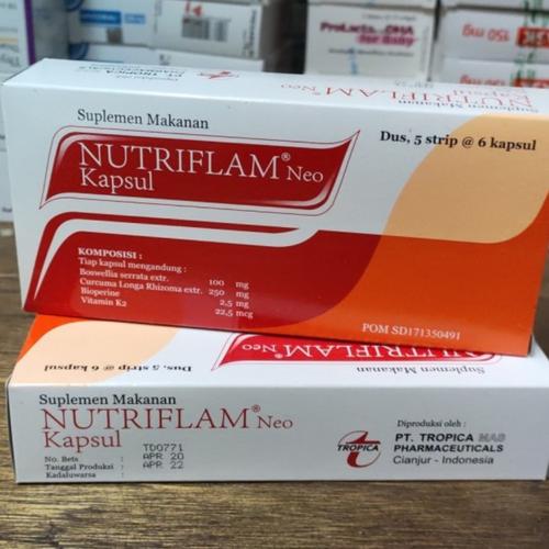 Jual Suplemen Makanan Nutriflam Neo Box @30 kapsul - Jakarta Timur ...