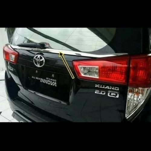 Jual List lis pintu kaca belakang chrome All New Innova Reborn 2016 ...