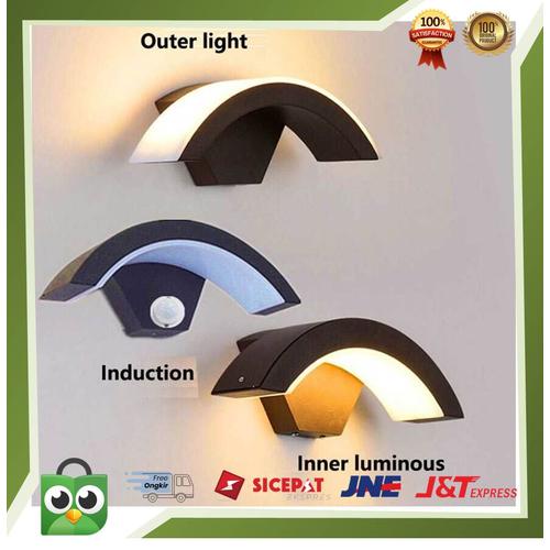 Jual Lampu LED Sensor Gerak / Lampu Outdoor / Lampu LED Weatherproof ...