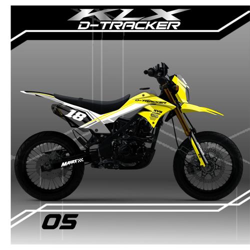 Jual Decal Sticker Fullbody Motor Kawasaki Klx Dtracker 150 kode 22 ...
