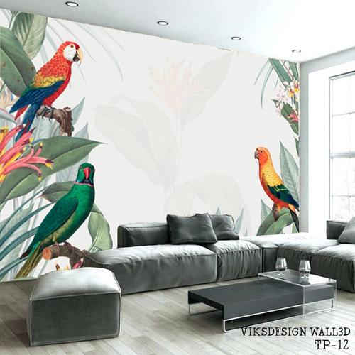 Jual Walpaper Dinding Pemandangan, Stiker Dinding Gambar Burung Love ...