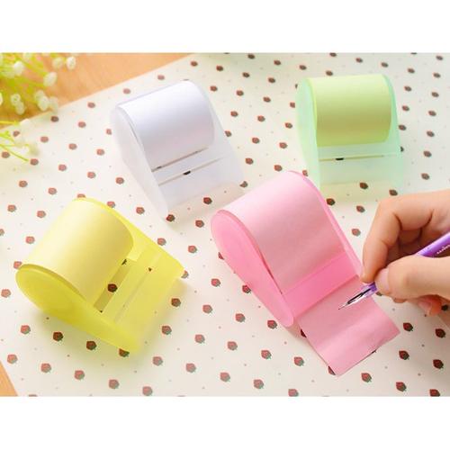 Jual [LBS] Sticky Notes Warna dengan Dispenser - 04 Yellow, Dispenser ...