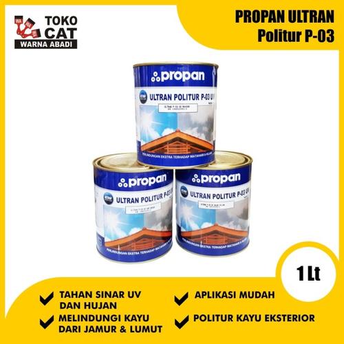 Jual Propan Politur Ultran PO3 1 Liter - SHP BROWN - Kota Tangerang ...