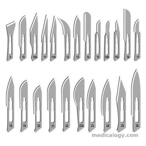 Jual PISAU BEDAH BISTURI OPERASI SURGICAL BLADES BLADE - NO.11 - Kota ...