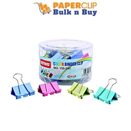 Jual CLIP BINDER KENKO 105 BOX COLOUR - Jakarta Utara - PAPERCLIP ...
