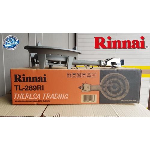 Jual KOMPOR GAS RINNAI 1 TUNGKU 289 RI SNI CAST IRON DOUBLE RING BURNER ...