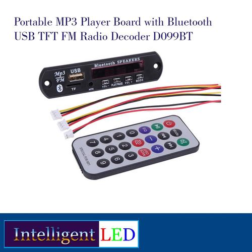 Jual MP3 Player Board with Bluetooth USB SD Card FM Radio Decoder ...