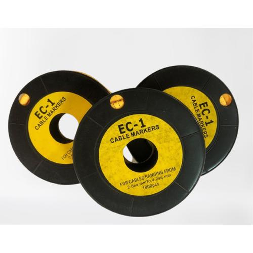 Jual CIC KABEL MARKER / CABLE MARKER LABEL HURUF DAN ANGKA Angka Huruf ...