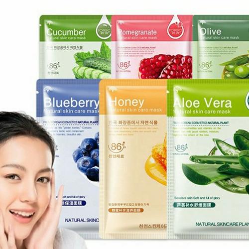 Jual Masker Wajah Korea 100% ORIGINAL Natural Facial Skincare Mask ...