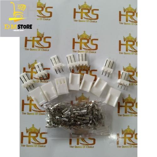 Jual konektor 3 pin white housing 2510 Lhe socket soket 3pin molex ...