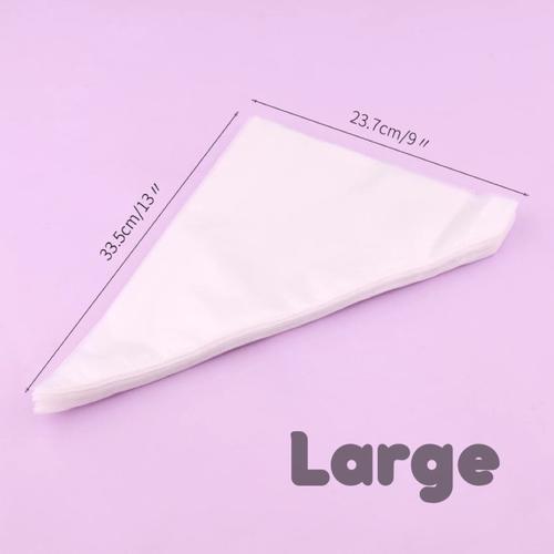 Jual Plastik Segitiga Kue Besar Large Disposable Cake Tipless Piping ...