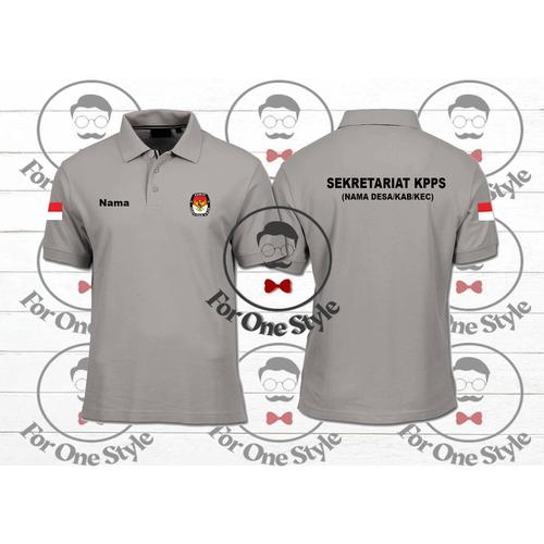 Jual KAOS POLO SEKRETARIAT KPPS - BAJU POLOSHIRT SEKRETARIAT KPPS ...