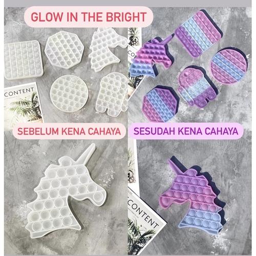Jual POP IT GLOW IN THE BRIGHT//MAINAN SENSORY POP IT UV LIGHT - BULAT ...