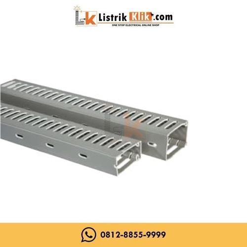 Jual PM PVC Kabel Duct 65x65 Lubang Slot - Wiring Duct ABU WD 65 X 65 ...