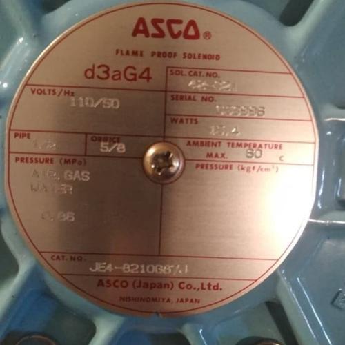 Jual Flame proof solenoid valve asco JE4-8210G87J - Jakarta Barat ...