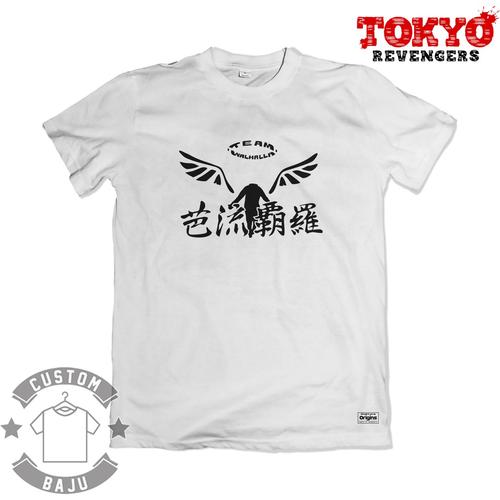 Jual Kaos Team Valhalla Kanji Anime Tokyo Revengers 528 - S - Jakarta ...