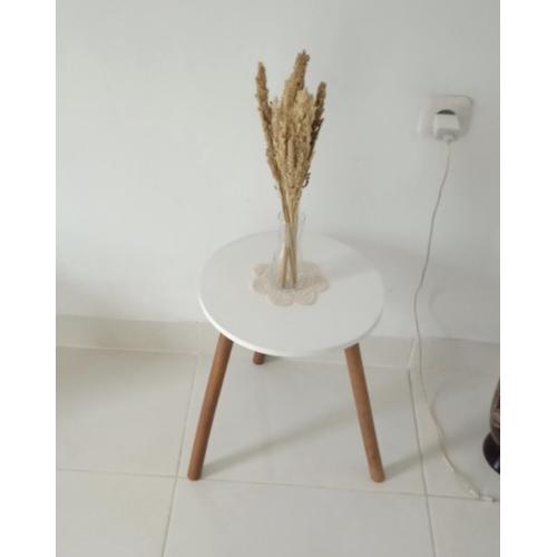 Jual Coffee table minimalis bulat serbaguna / meja tamu minimalis ...