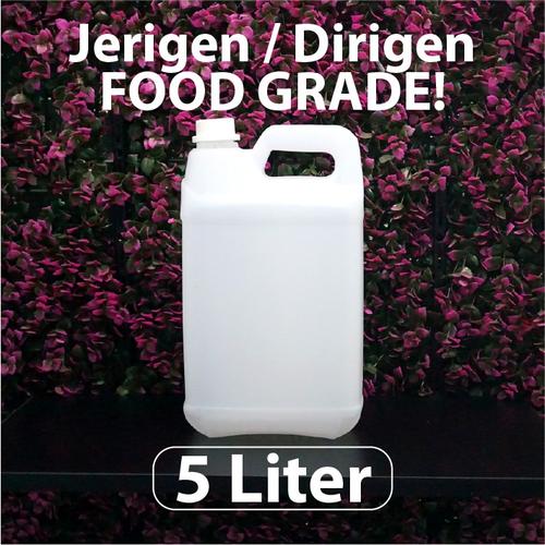 Jual Jerigen 5 Liter Food Grade - dengan Tutup - 5000 ml - Kota ...