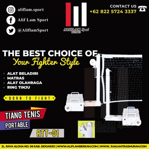 Jual Tiang Net Tenis Lapangan Portable Tiang Tenis RTT-P01 - Kab ...