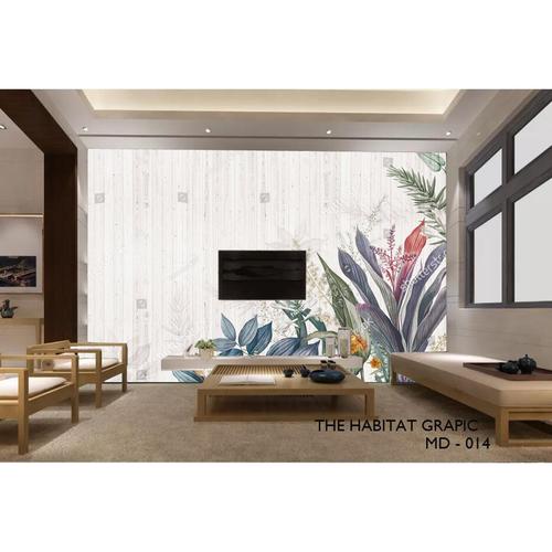 Jual Wallpaper Dinding Floral 3D Wallpaper Dark Floral, Wallpaper Bunga ...