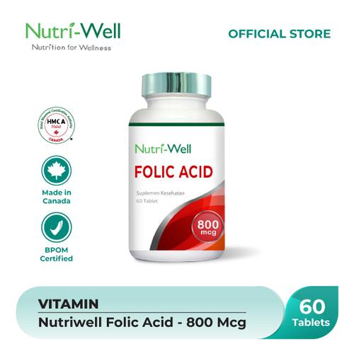 Promo Nutriwell Folic Acid (60 Tablets) - Jakarta Barat - Nutriwell ...