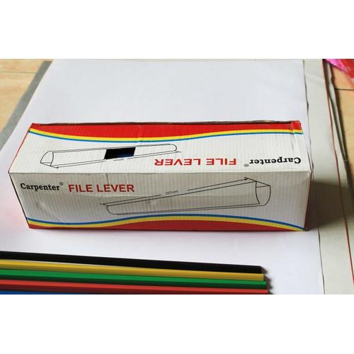 Jual MJ2 Slide Binder CARPENTER A4 6mm / Tulang Jilid (10 pcs) - Bebas ...