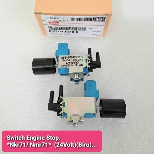 Jual Switch Engine Stop Switch Pembunuh Isuzu Elf NKR71 NMR71 BIRU 24V ...