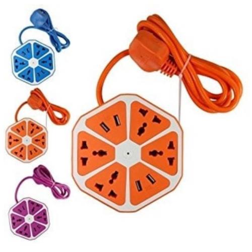 Jual Stop Kontak USB Hexagon Socket 4 USB Colokan Listrik Smart Power - Kota Bekasi - Poli_shop ...