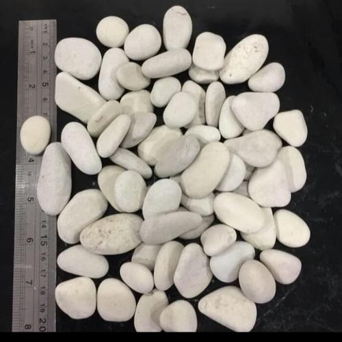 Jual Batu Alam / Batu Hias Putih /Pebble Stone White 15 kg - Kab. Bogor ...