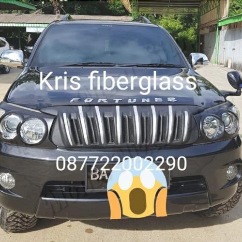 Jual Grill hummer raptor fortuner 2009-2010 bahan fiberglass hitam doff ...