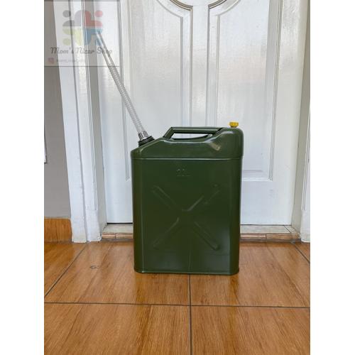 Jual jerigen besi krisbow / steel jerrycan / oil tank kapasitas 20 ltr ...