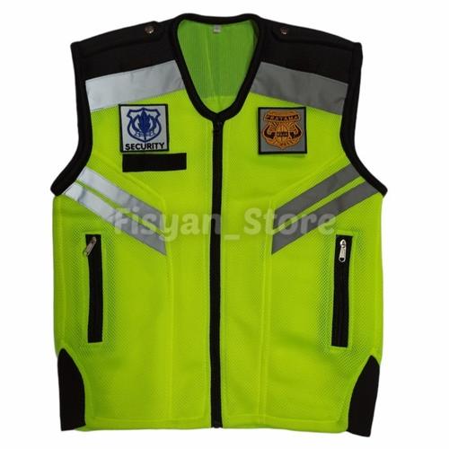 Jual Rompi Security | Rompi Satpam | Rompi Polisi Double Mesh Terbaru ...