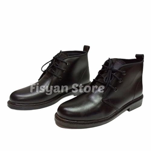 Jual Sepatu PDH TNI | PDH Security | PDH Satpam Tali Hitam Doff - 39 ...