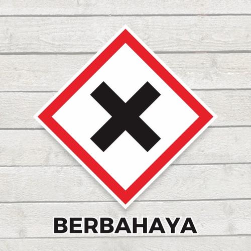 Jual Sticker Label Simbol B3 Stiker Bahan Berbahaya dan Beracun 10 x 10 ...