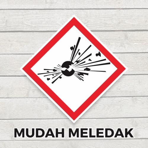 Jual Sticker Label Simbol B3 Stiker Bahan Berbahaya dan Beracun 10 x 10 ...