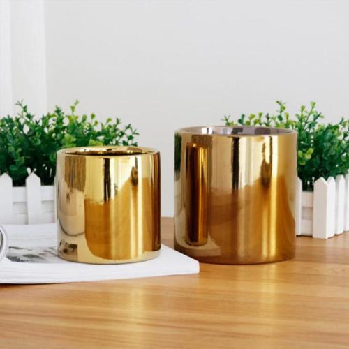 Promo Ceramic golden vase / pot bunga keramik - Large - Jakarta Barat ...