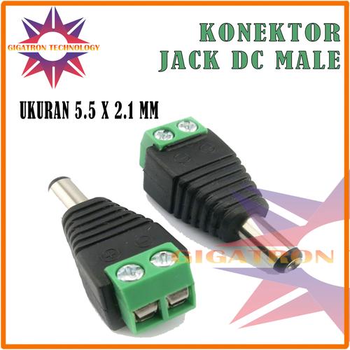 Promo JACK DC MALE / JACK CCTV / KONEKTOR JACK DC MALE - Kota Tangerang ...